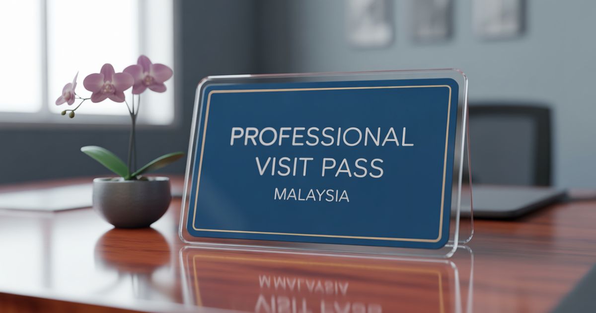 Professional Visit Pass (PVP) Malaysia 2026: Application Guide - BBC ...