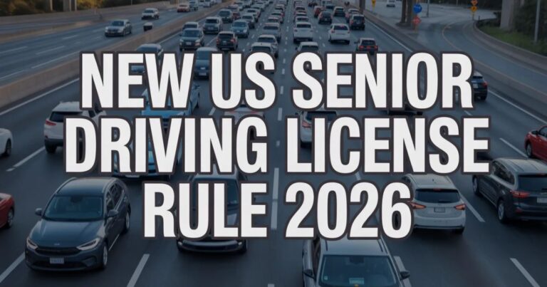 New US Senior Driving License Rule 2026 - BBC Insider